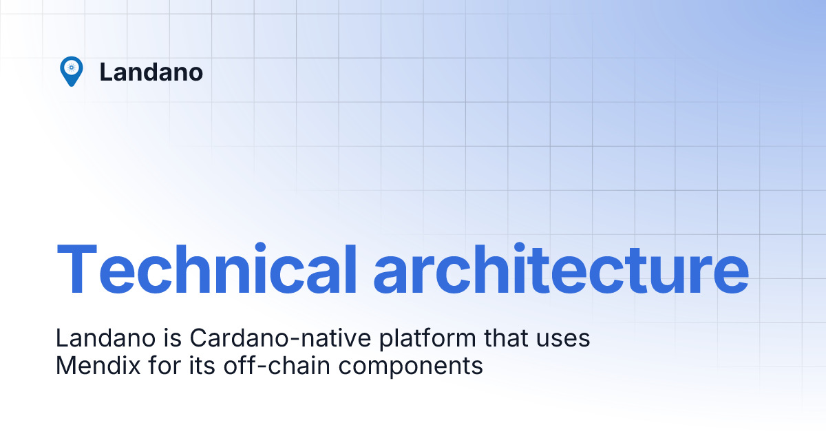 Technical architecture | Landano